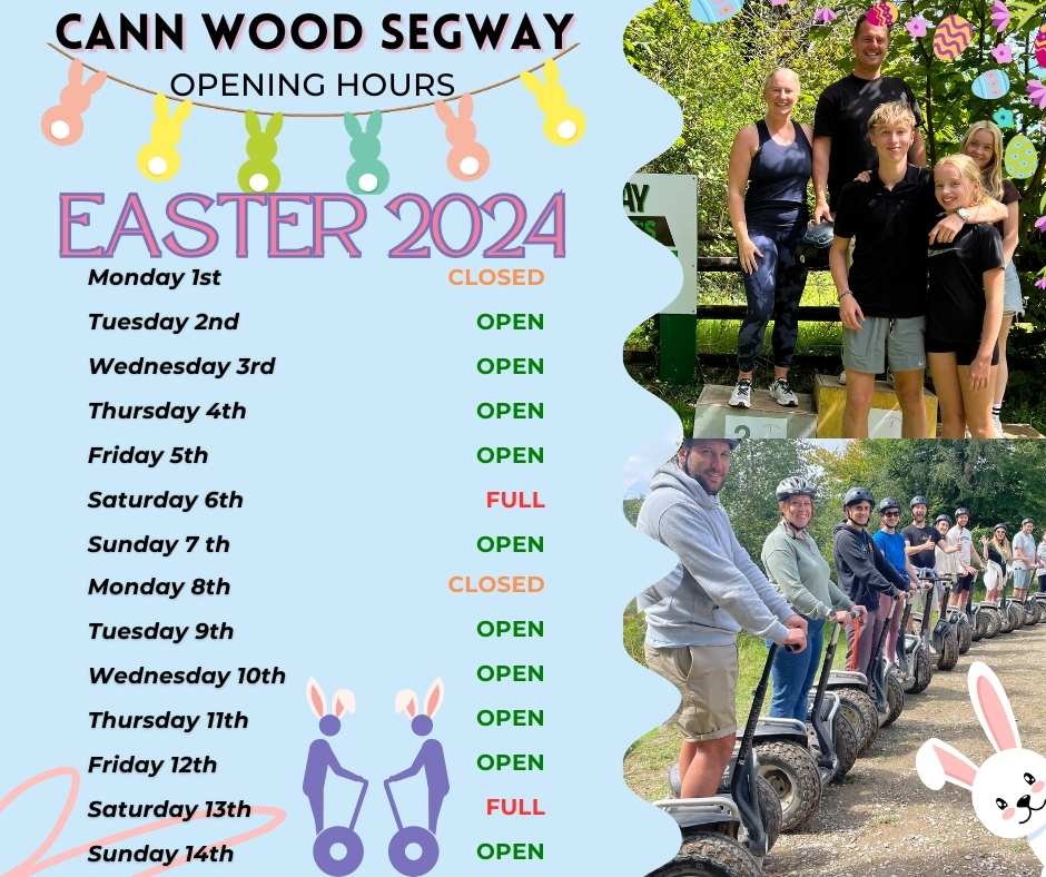 Unleash the Easter Adventure in Cann Woods Devon - Book Now for an Egg – Segway Plymouth Devon ...